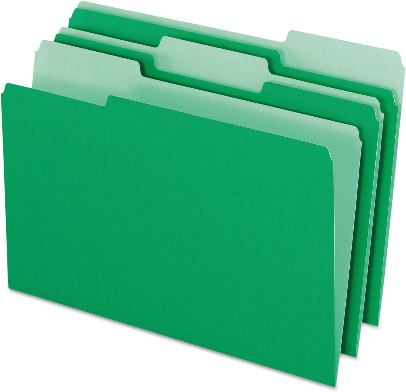 Amazon.com : Pendaflex 1/3 Cut Top Tab File Folders (153 1/3 BGR ...