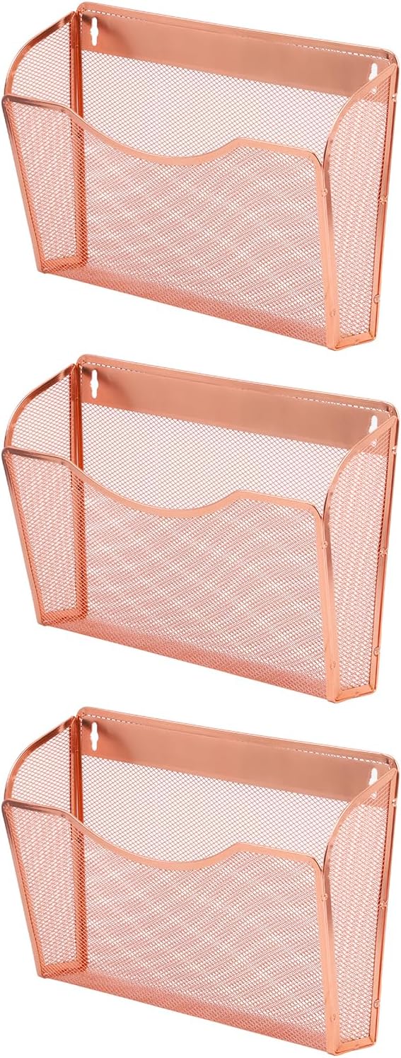 Amazon.com : EASEPRES 3 Single Pocket Mesh Hanging File Organizer ...