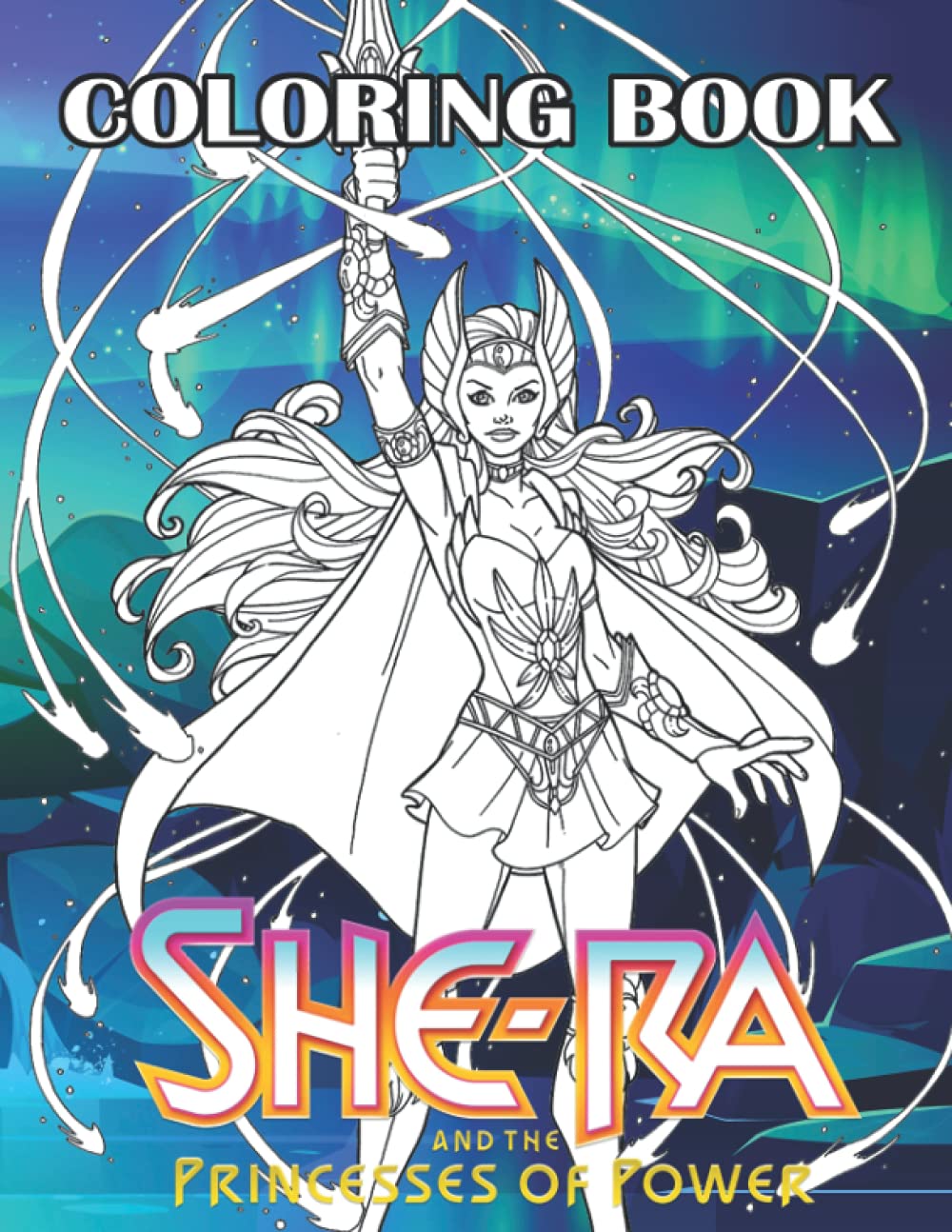 Buy She-ra And The Princesses Of Power Coloring Book: Shera Coloring ...