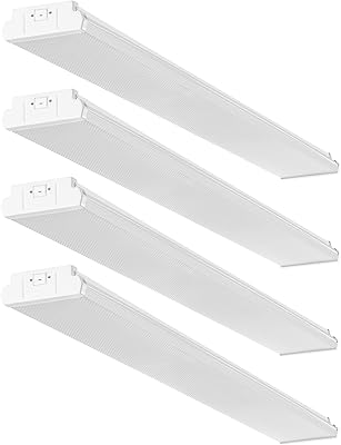Lithonia Lighting D2LB48 Acrylic Diffuser for LB Wraparound Series, 4 ...