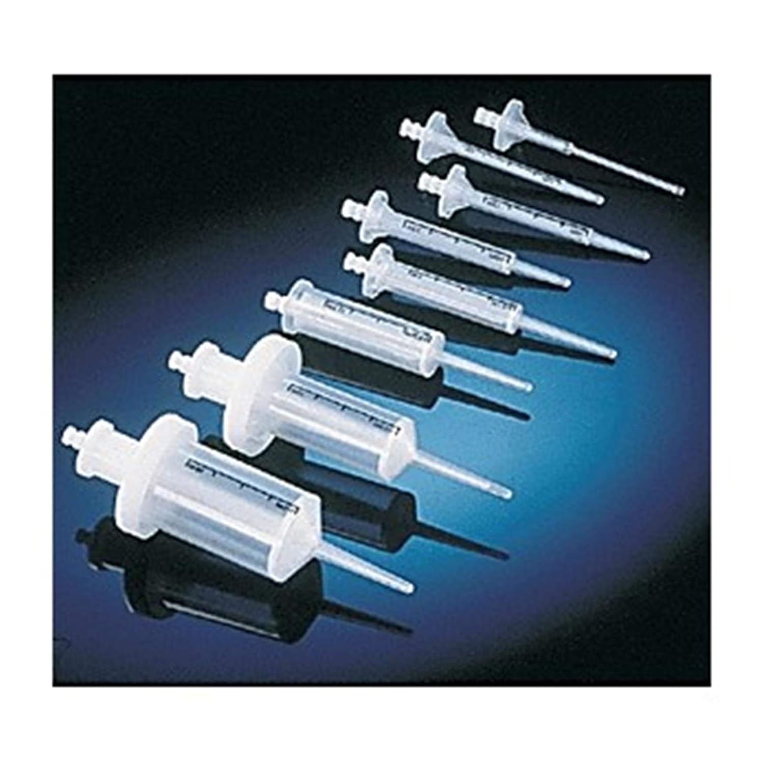 Labnet P3535 Fastepper Syringe Tip, Sampler Pack, 20 Each of 0.5, 1.25 ...
