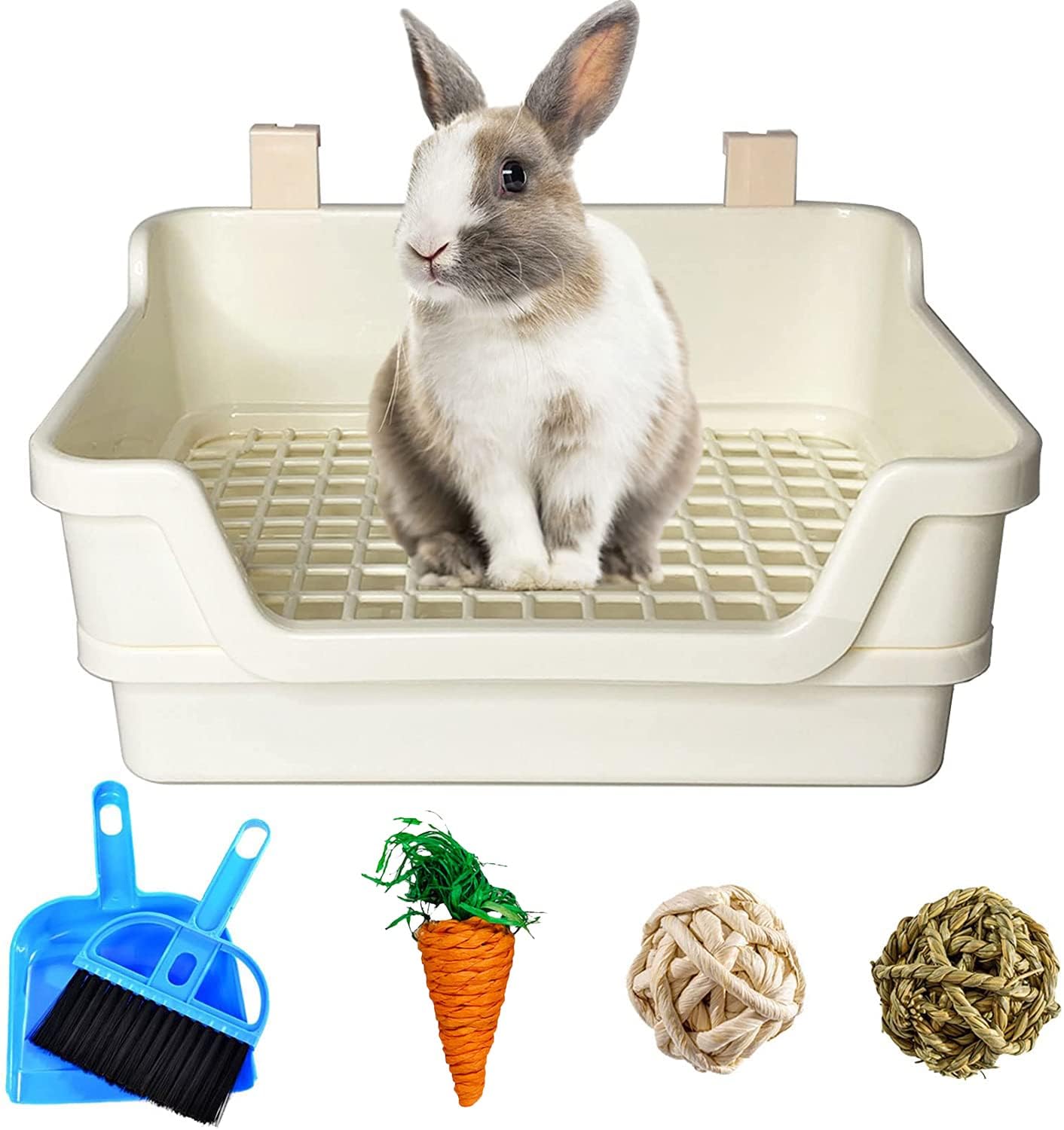 Amazon.com : kathson Extra Large Rabbit Litter Box Trainer Rabbit ...