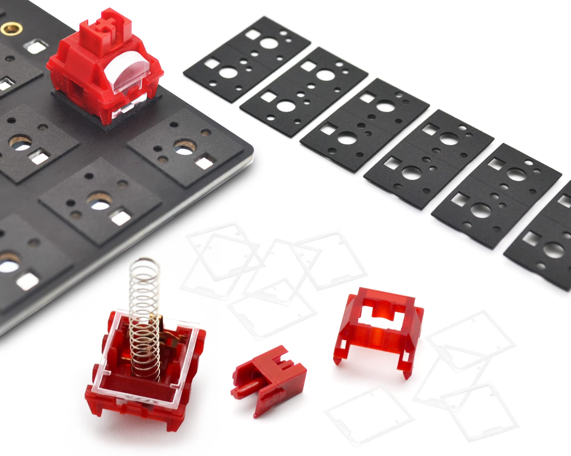 Amazon.com: YIMAGUJRX RUNJRX Keyboard Switch Film Poron Switch Pad ...