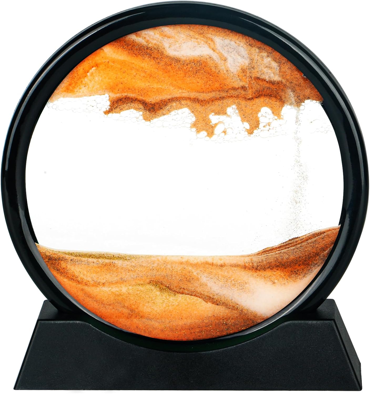 Amazon.com: Ossuki Moving Sand Art Liquid Motion 3D Hourglass Deep Sea ...