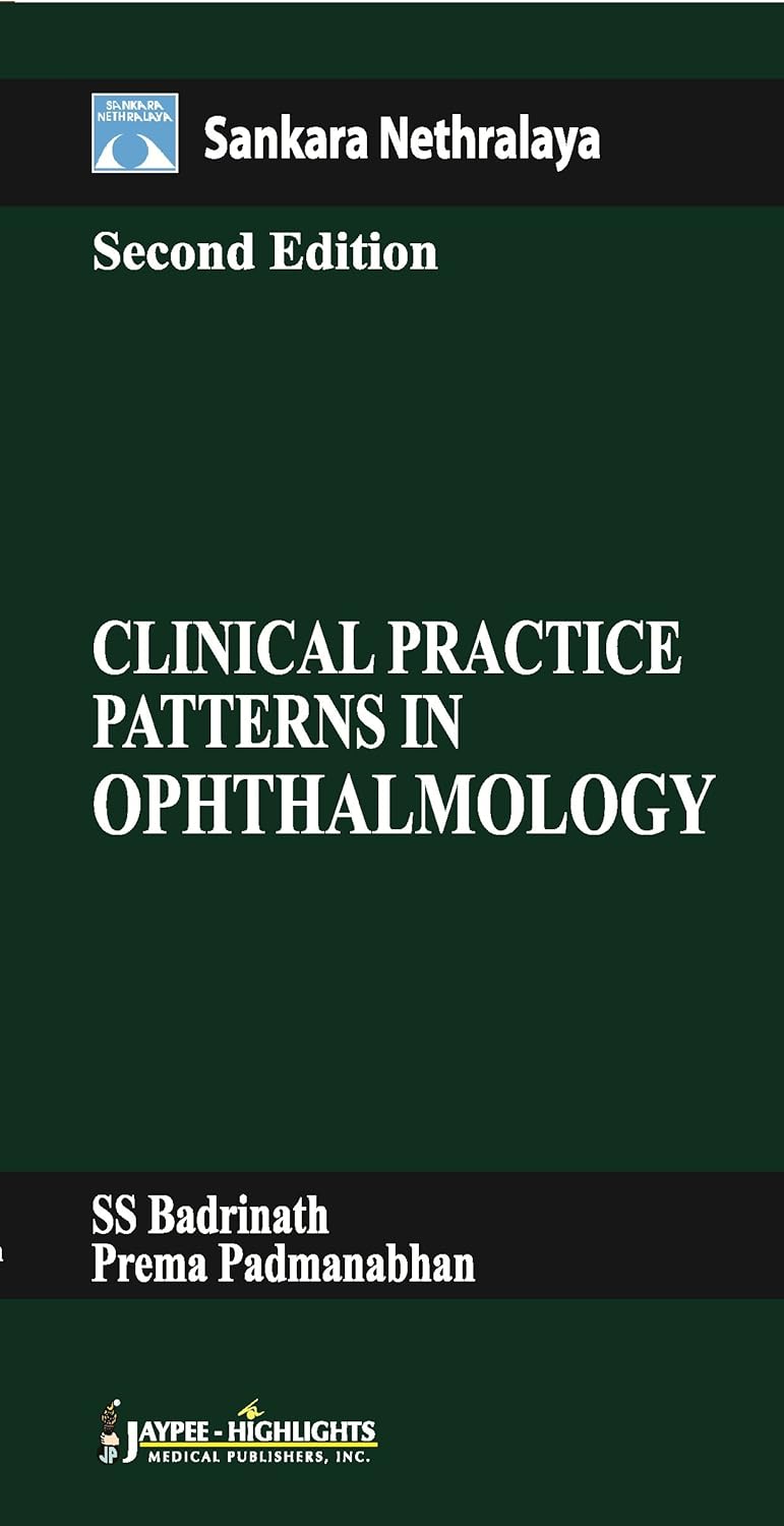 Sankara Nethralaya Clinical Practice Patterns in Ophthalmology ...