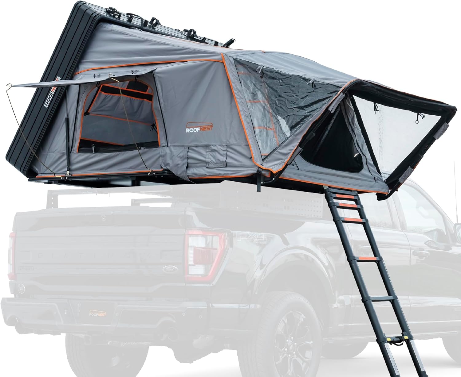 Amazon.com : Roofnest Condor Overland 2 XL Hard-Shell Roof Top Tent for ...