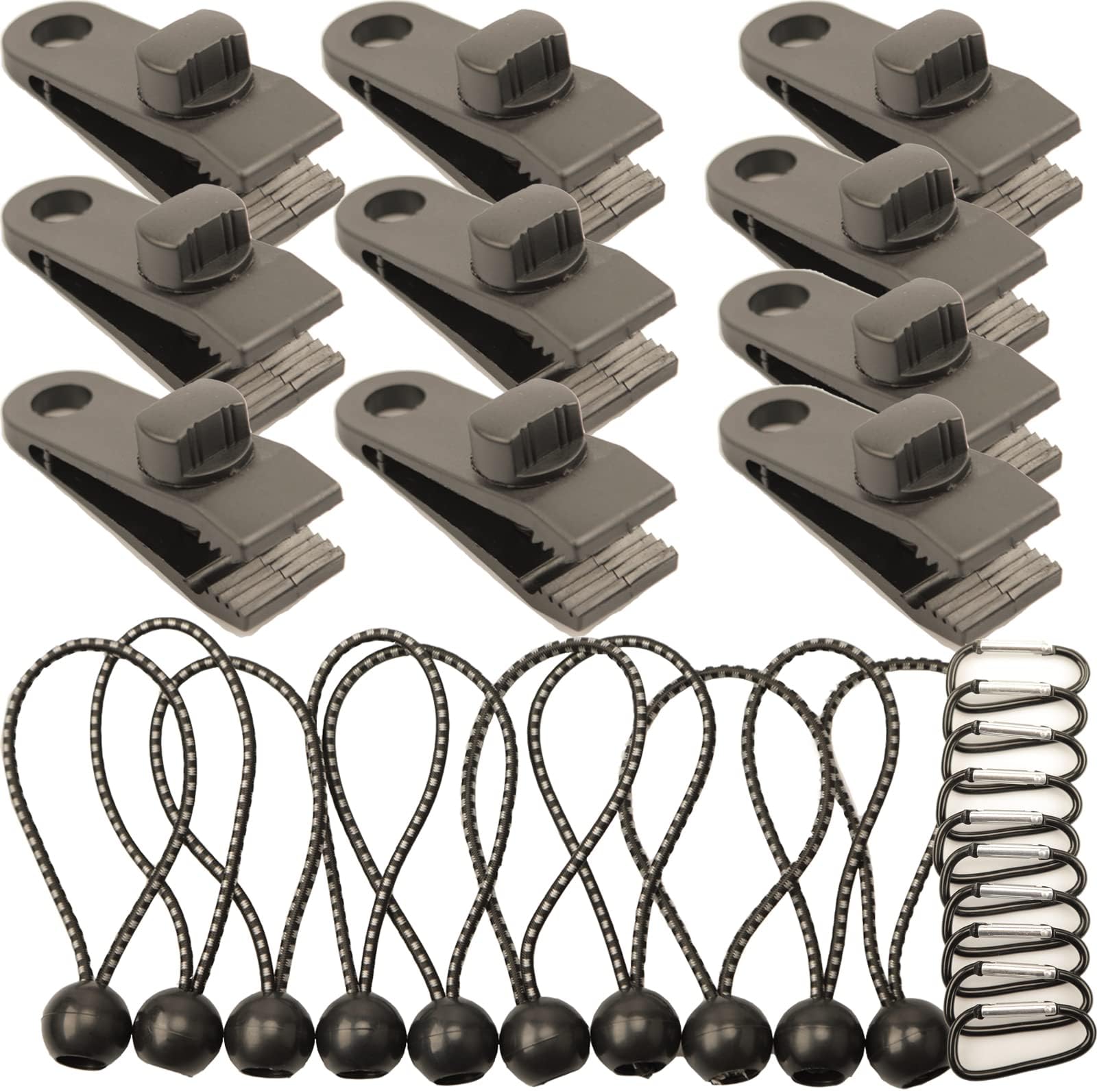 Amazon.com: Tarp Clips Heavy Duty Lock Grip, 20 Pack Tarp Clamps Heavy ...