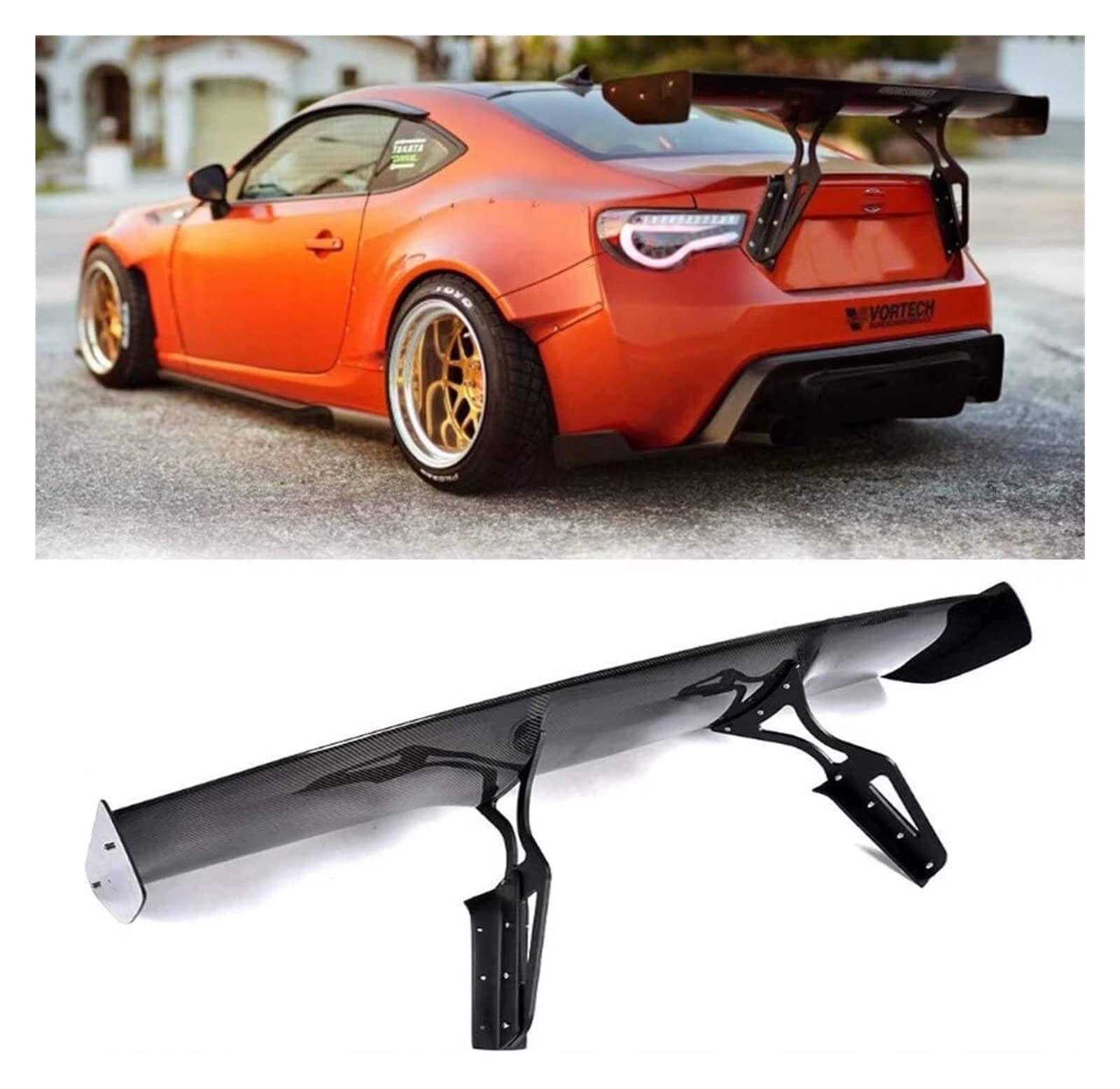 Buy PAFILYA Car Trunk Rear Wing Spoiler For T&oyota GT86 2012-2017 And ...