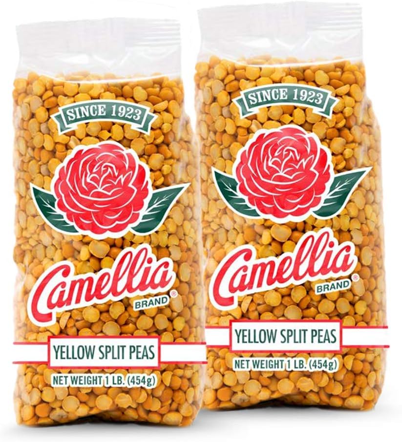 Amazon.com : Camellia Brand Dried Yellow Split Peas, 1 Pound (Pack of 2 ...