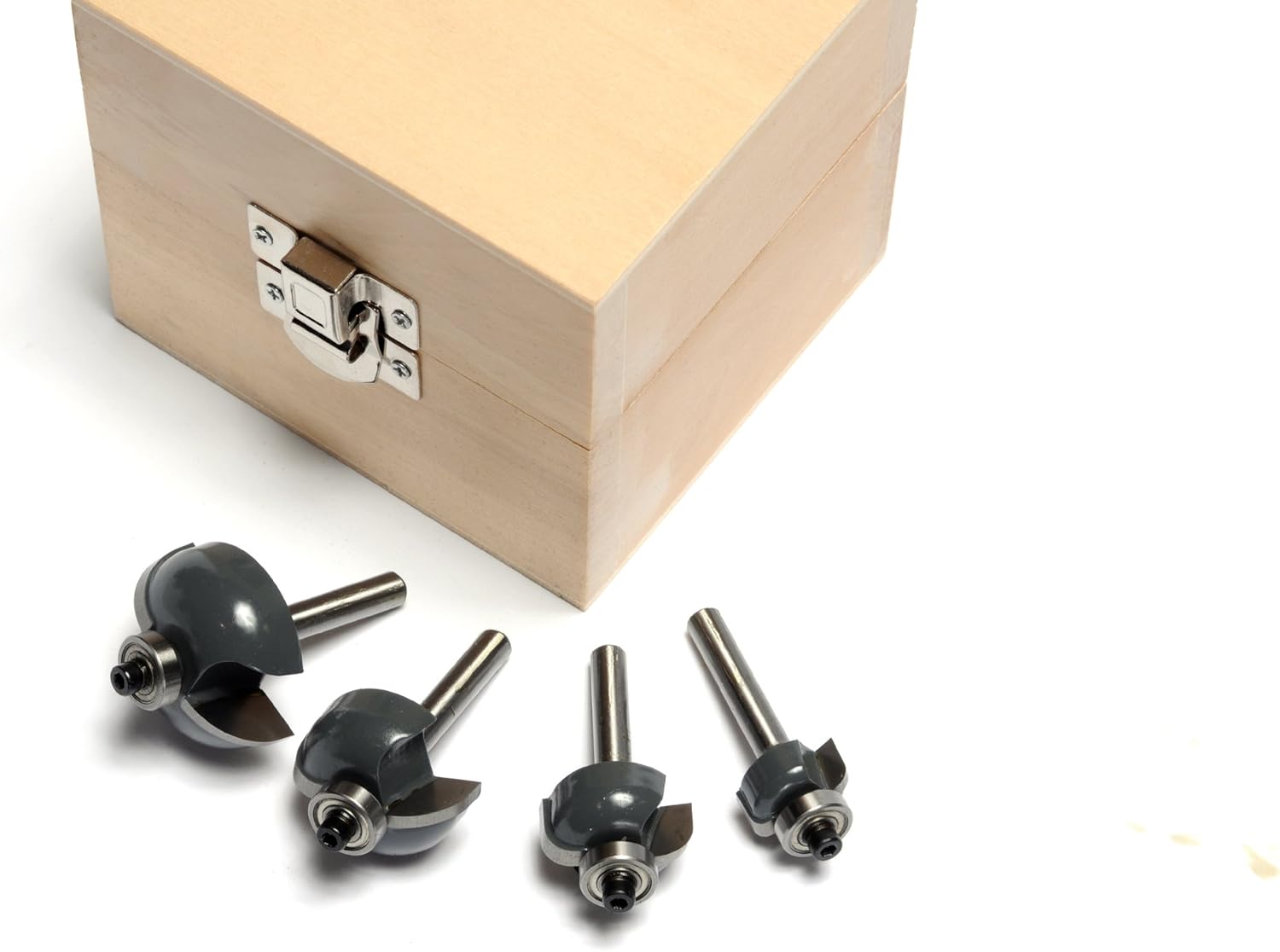 MLCS 6082 1/4-Inch Shank Cove Router Bit Boxed Set, 4-Piece - Amazon.com