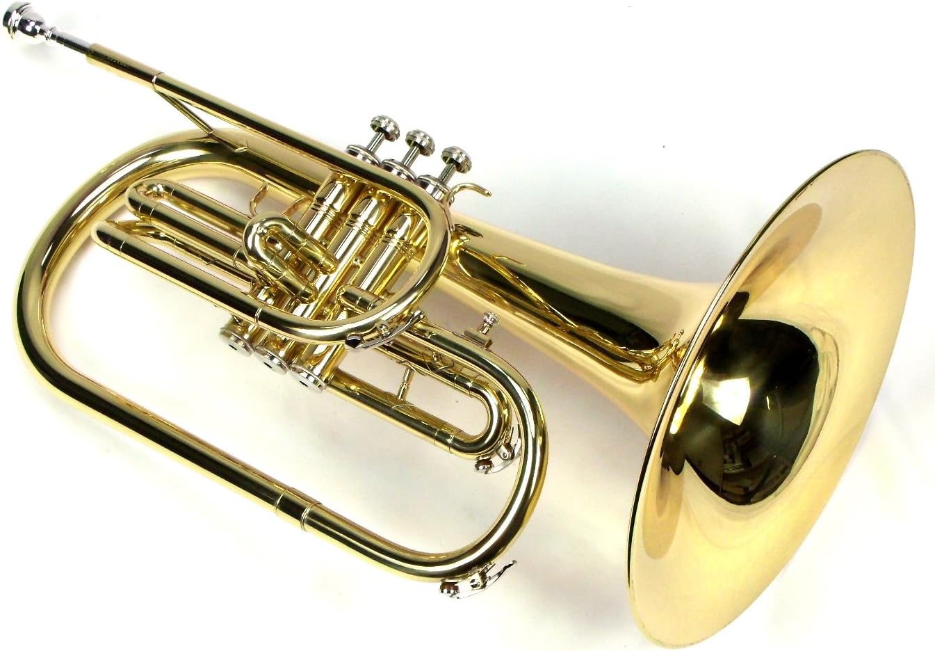 Amazon.com: Moz Advanced Monel Pistons Marching Mellophone Key of F ...