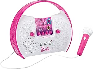 Amazon.com: Barbie Voice Changing Rockstar Boombox : Toys & Games