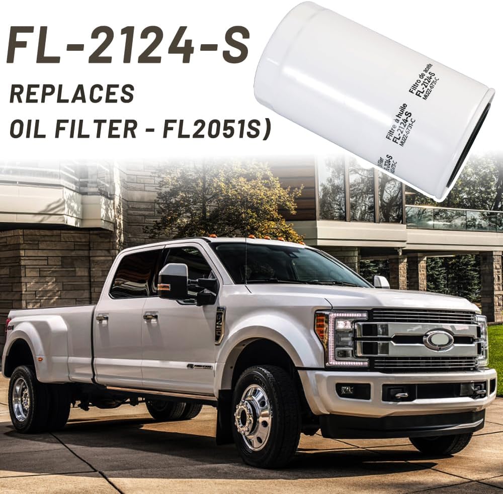 FL2124S Filtro de aceite que reemplaza FL2051S BC3Z-6731-B BC3Q-6714-CA ...