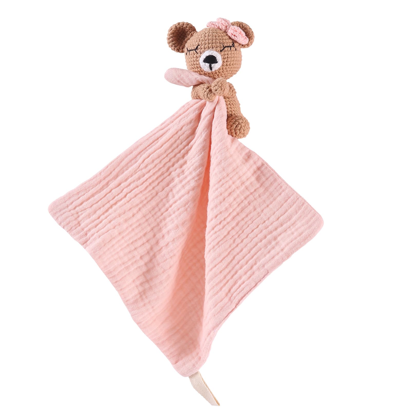 Amazon.com: Baby Doll Blankets & Plush Teddy Bear Rattle - Perfect ...