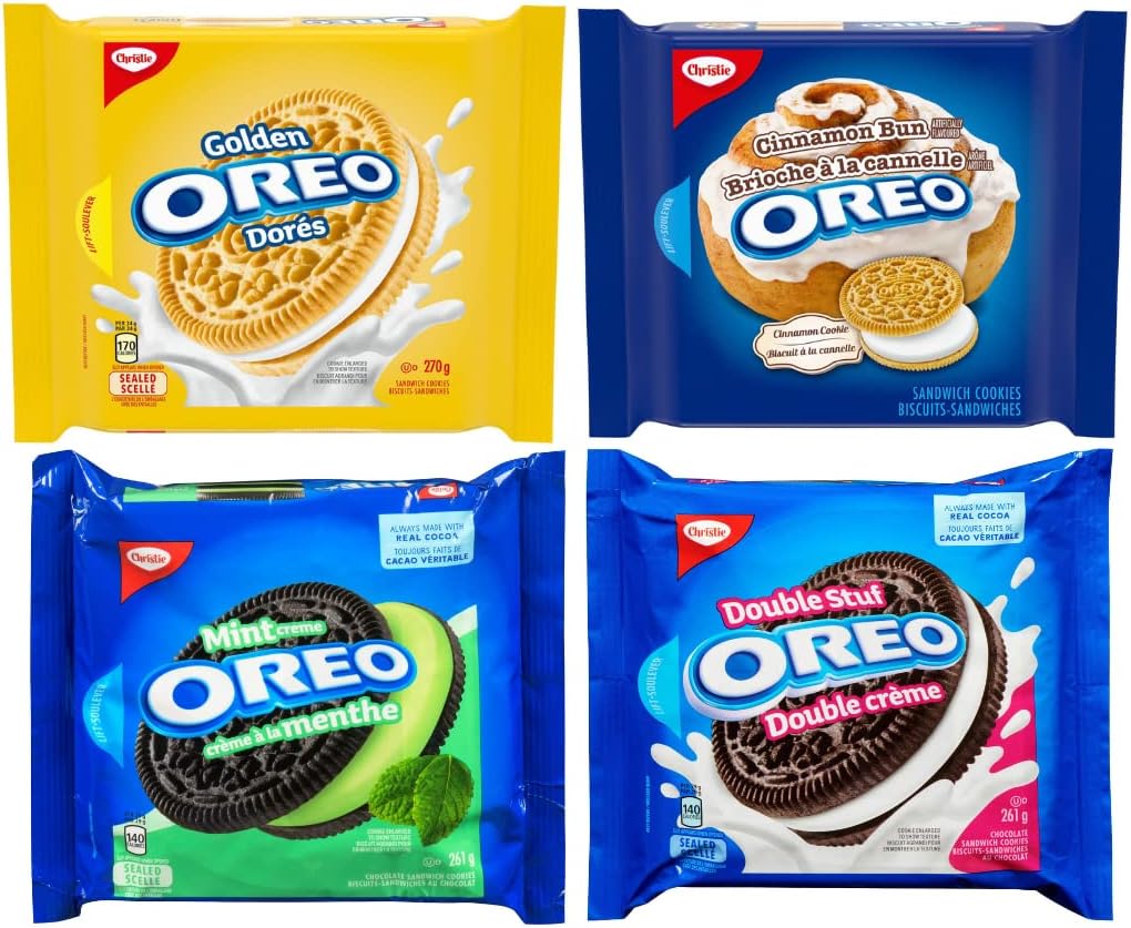 Amazon.com: OREO Churro Creme Sandwich Cookies, Limited Edition, 10.68 ...
