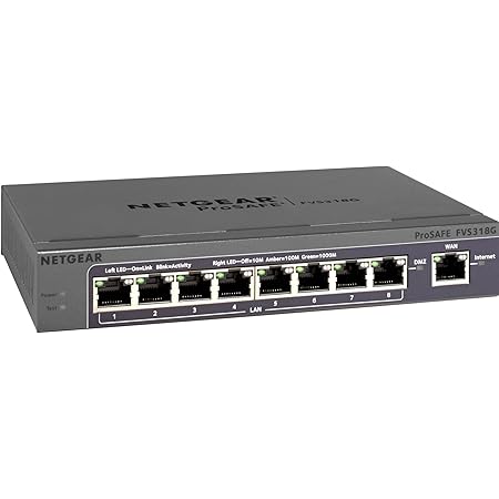 Amazon.com: Netgear FVS336G ProSafe Dual WAN Gigabit Firewall with SSL ...