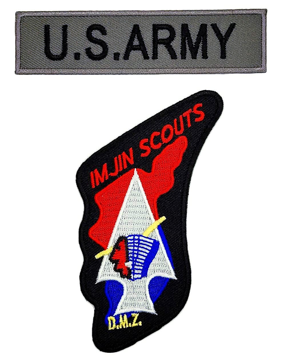 Amazon.com: Imjin Scouts Korea DMZ Patch [2PC Bundle - Iron on Sew on ]