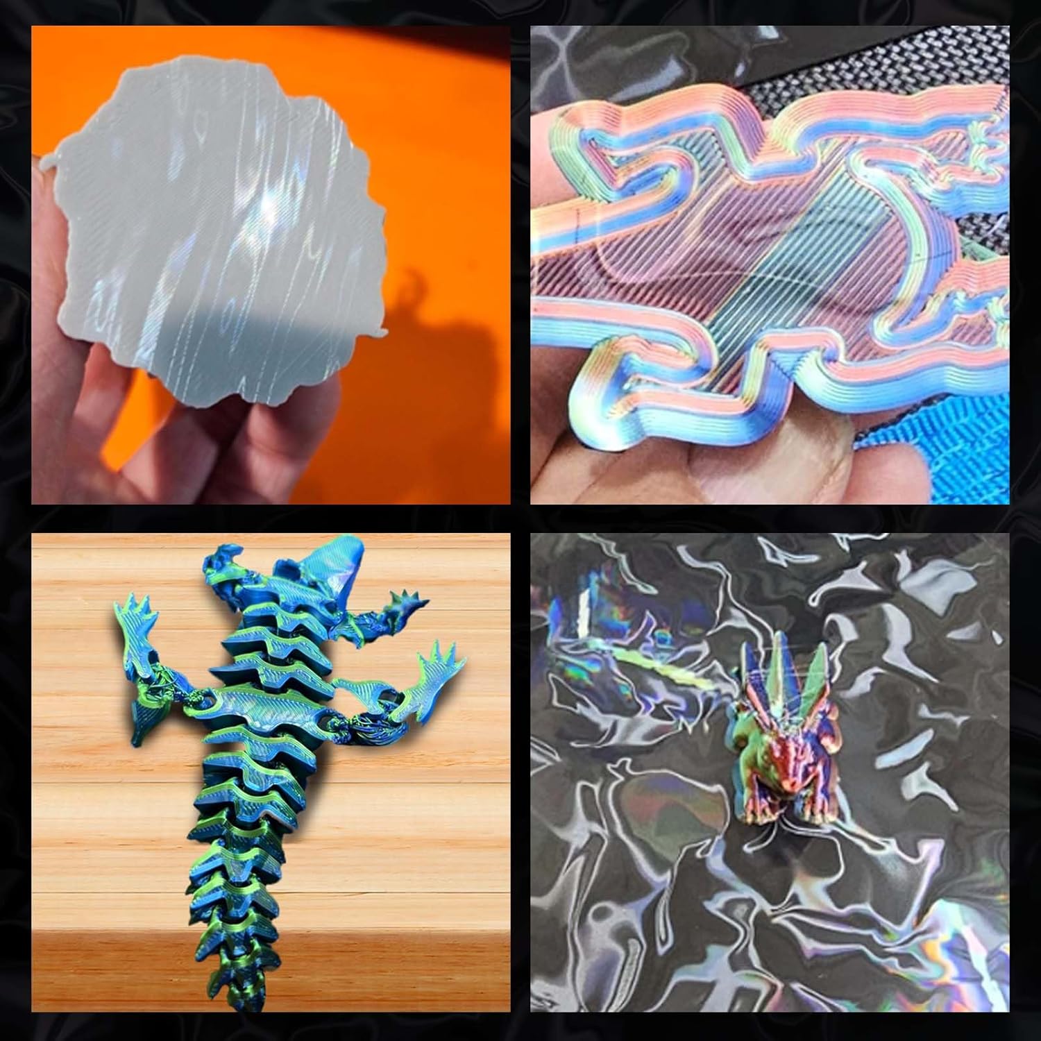 Smooth PER Build Plate for Bambu Lab A1 Mini,Double Sided Water Ripples ...