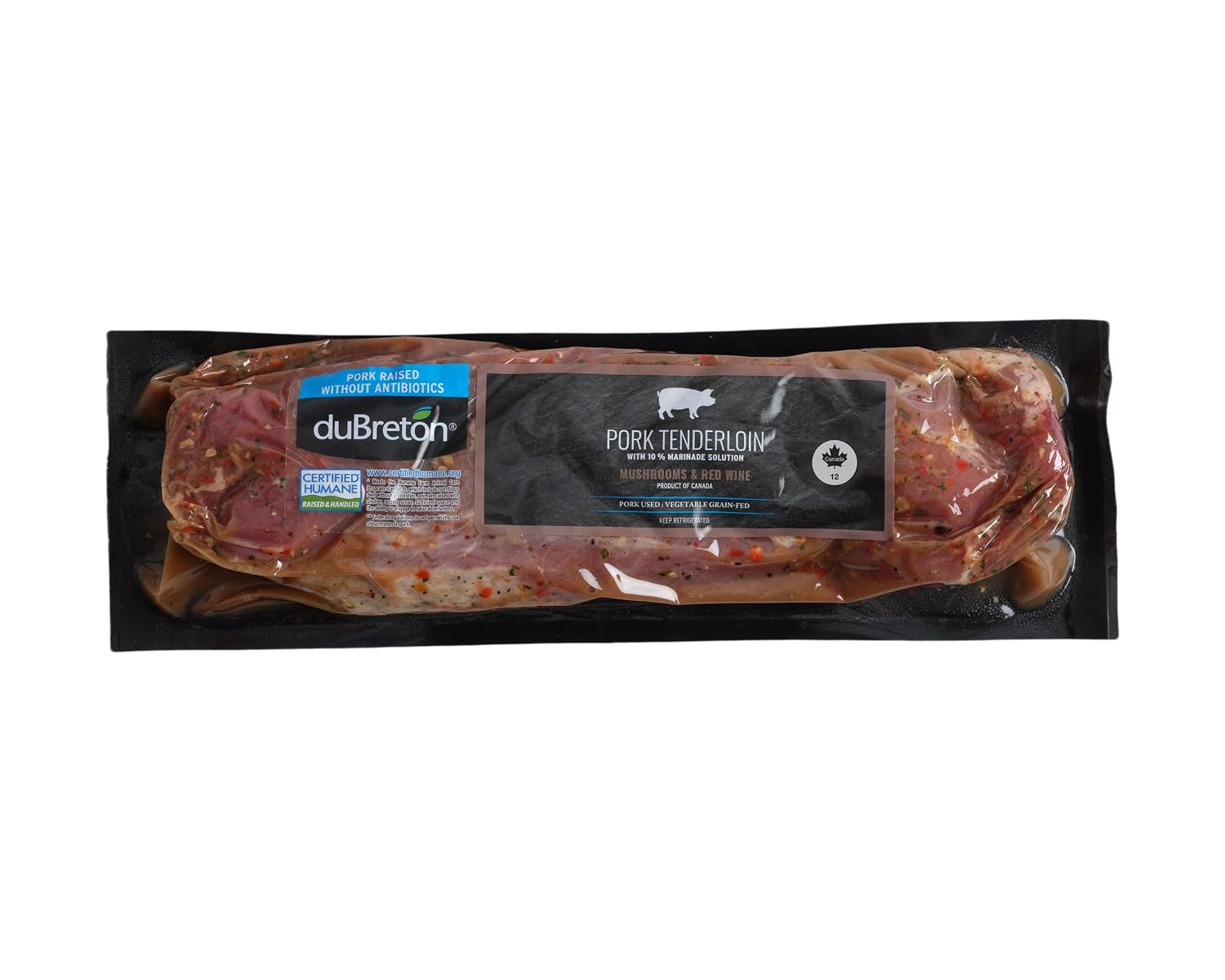 Amazon.com: Dubreton Mushroom & Red Wine Pork Tenderloin : Grocery ...