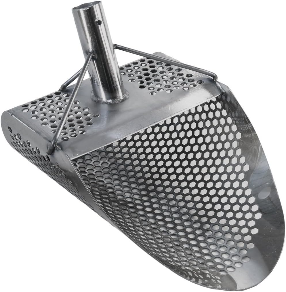 Amazon.com: Dune Scoops Stainless Steel Beach Scoop for Metal Detecting ...