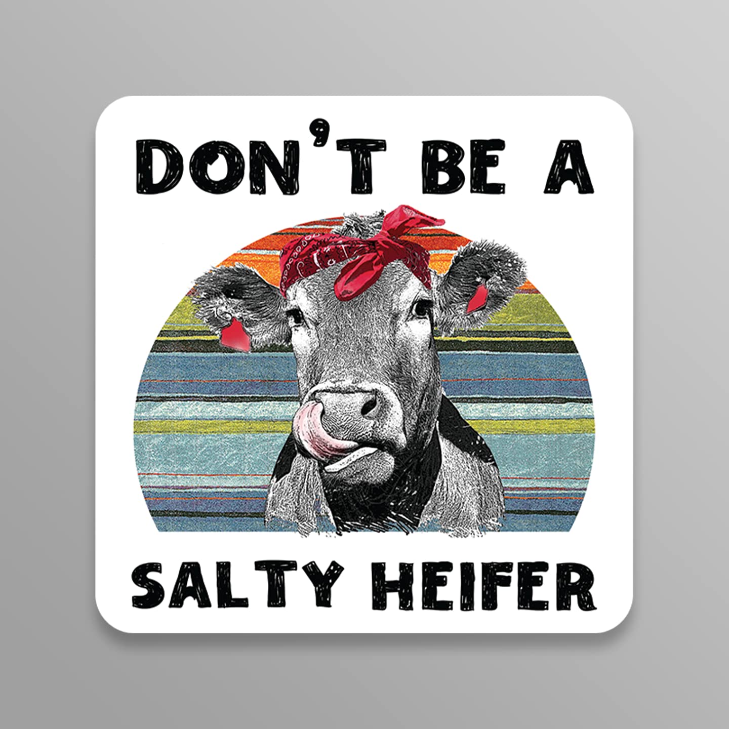 Show Heifer Decal