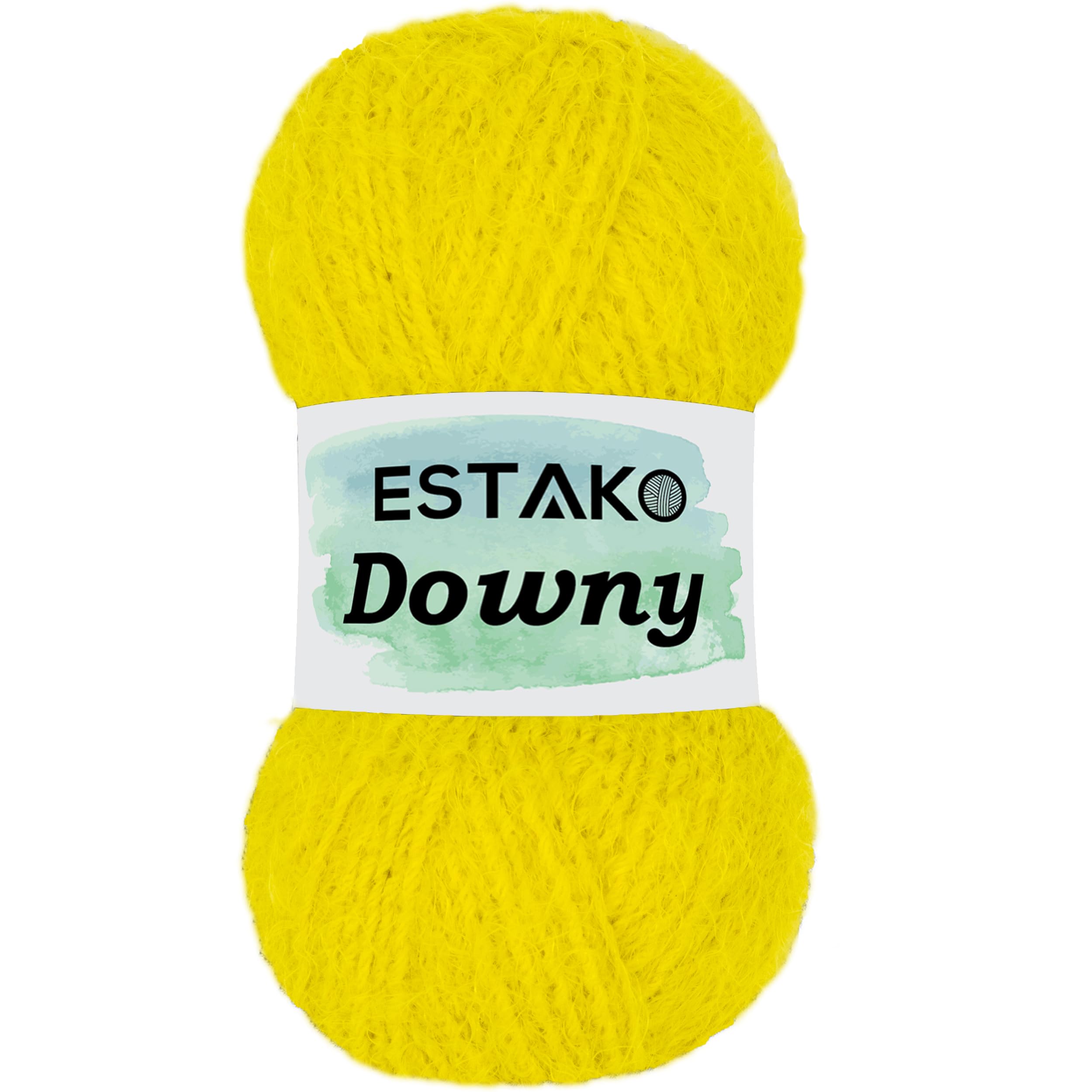 Amazon.com: Estako Downy 40% premium acrylic and 60% polyamide Soft DK ...
