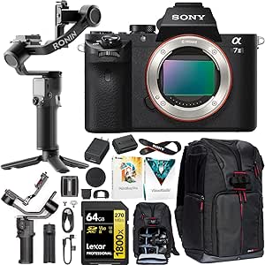 Amazon.com : Sony a7 II Full Frame Mirrorless Camera Body ILCE-7M2/B Filmmaker's Bundle ...
