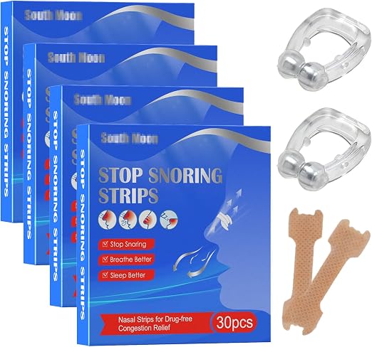 Nasenpflaster 120 Stück Besser Atmen Groß, Schnarchstopper Nasenstrips ...