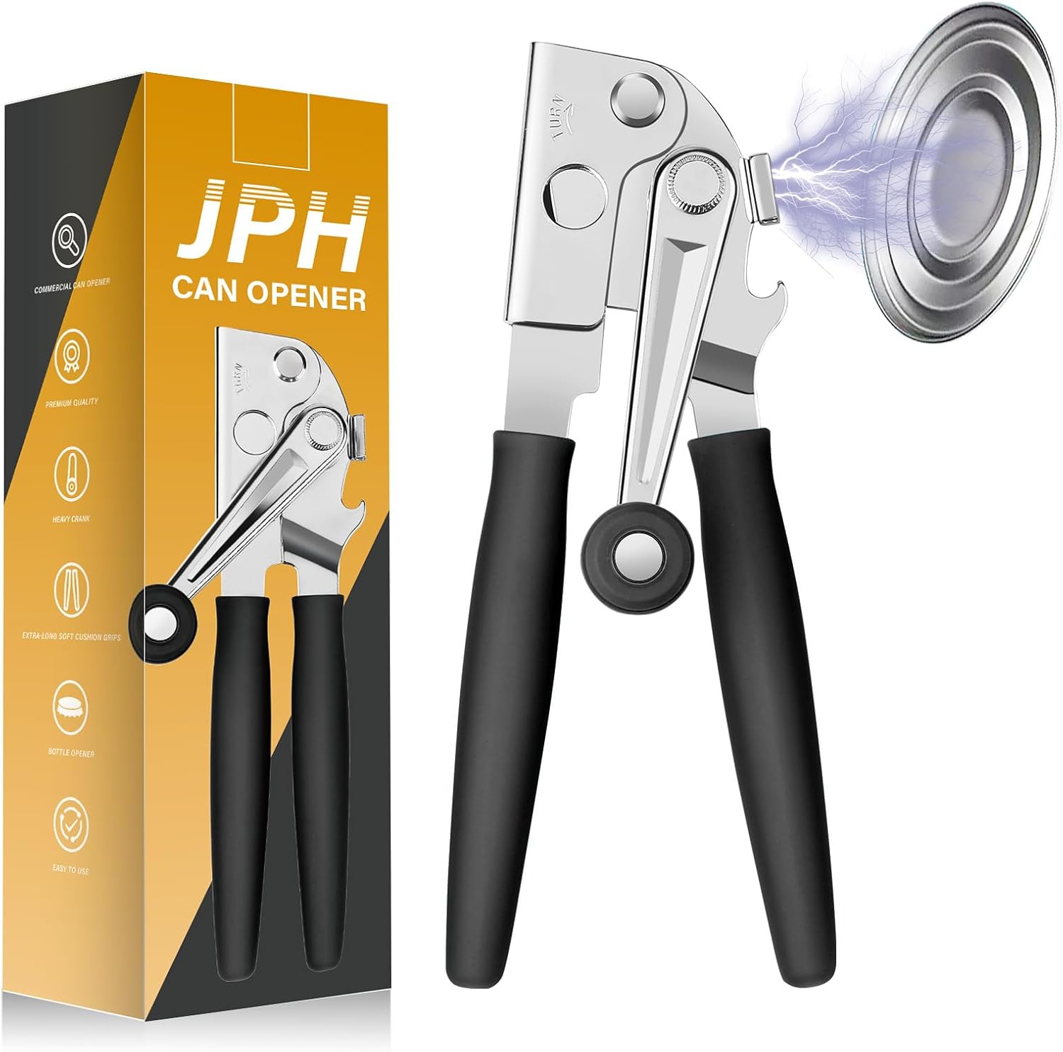 Amazon.com: JPH Commercial Can Opener Manual Heavy Duty - Easy to Use ...