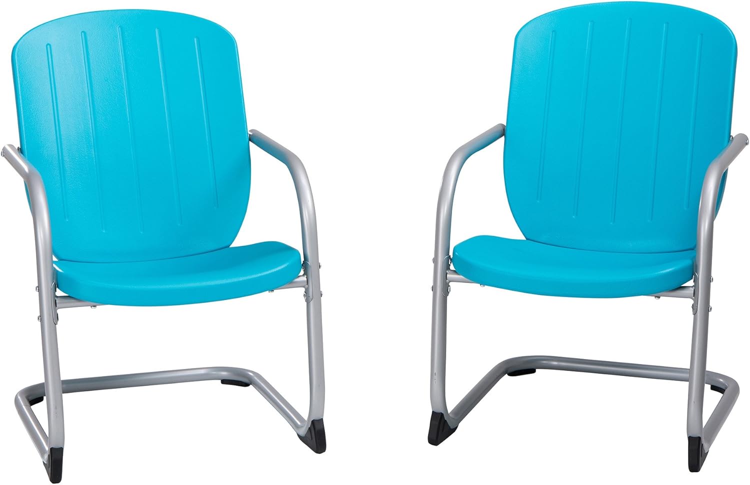 Amazon.com : Lifetime Plastic Retro Outdoor Patio Chairs, Contoured for ...