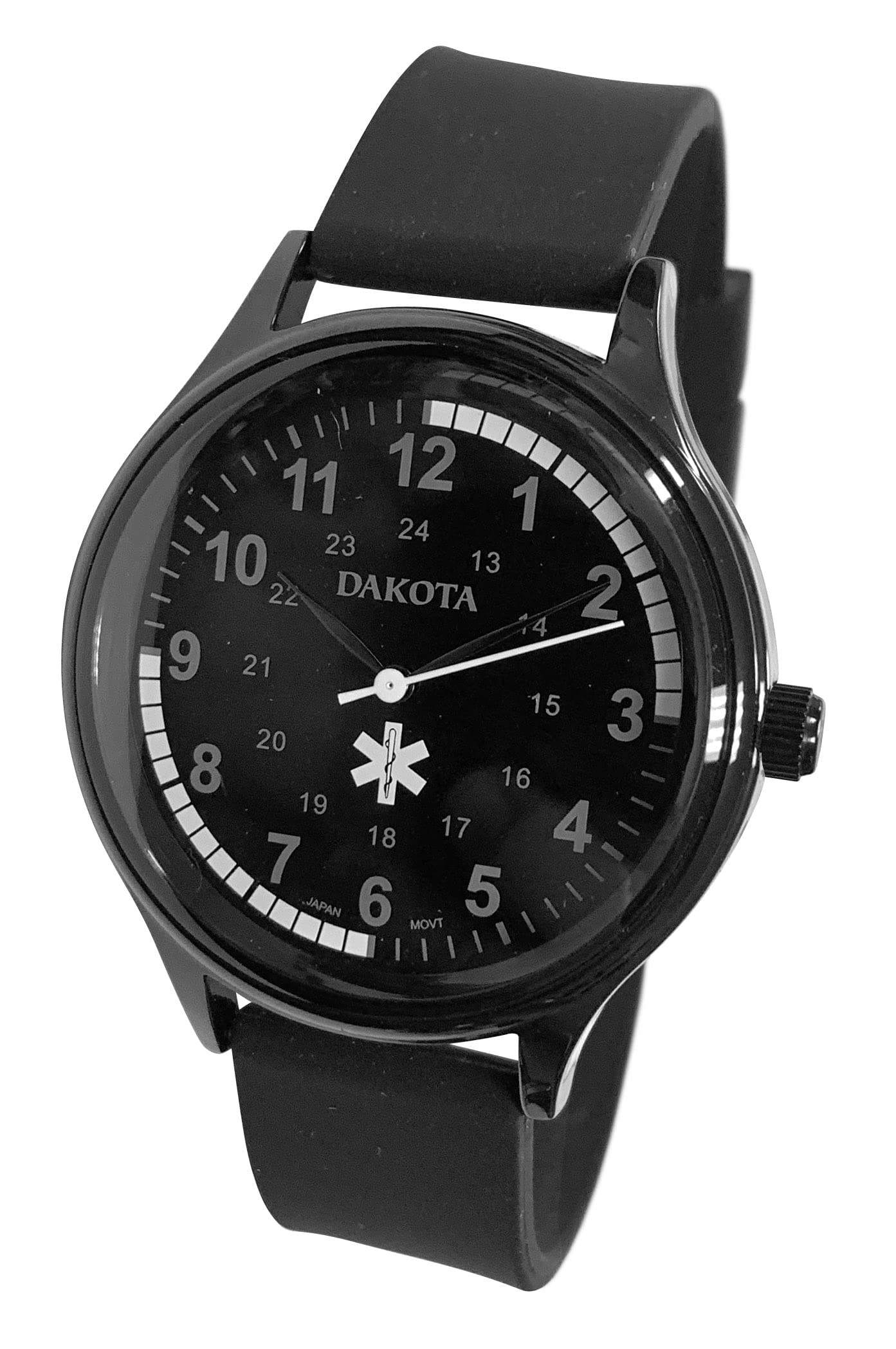 Buy Dakota Men's Stainless Steel Large Face Nurse Water Resistant Easy ...