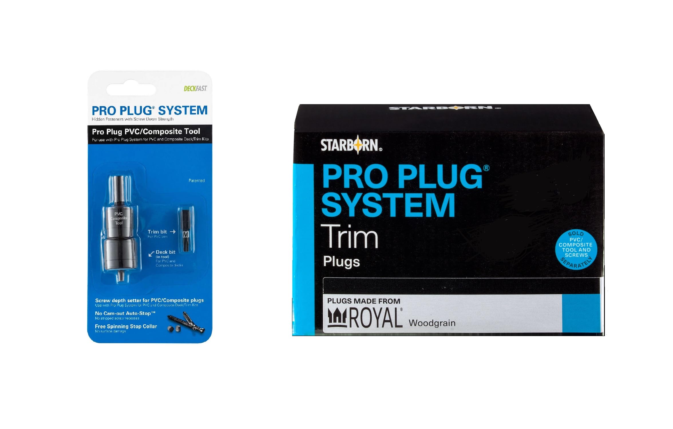 Amazon.com: Pro Plug PVC Plugging System for use with Royal Woodgrain ...