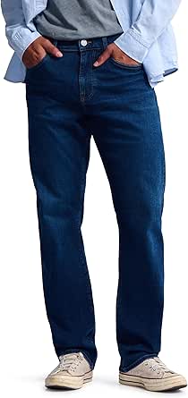 General Denim Works Roam Men's Mid Rise Relaxed Straight Leg Jeans at ...