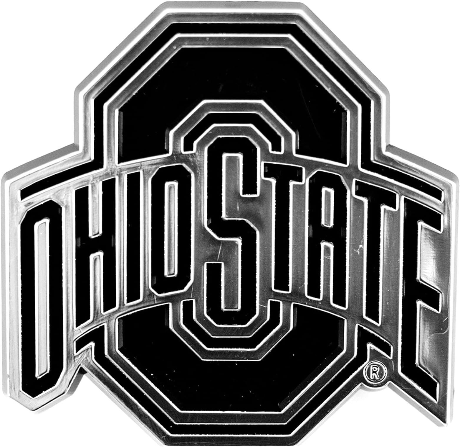 Amazon.com: Michigan State MSU Spartans Metal Auto Emblem (Chrome ...