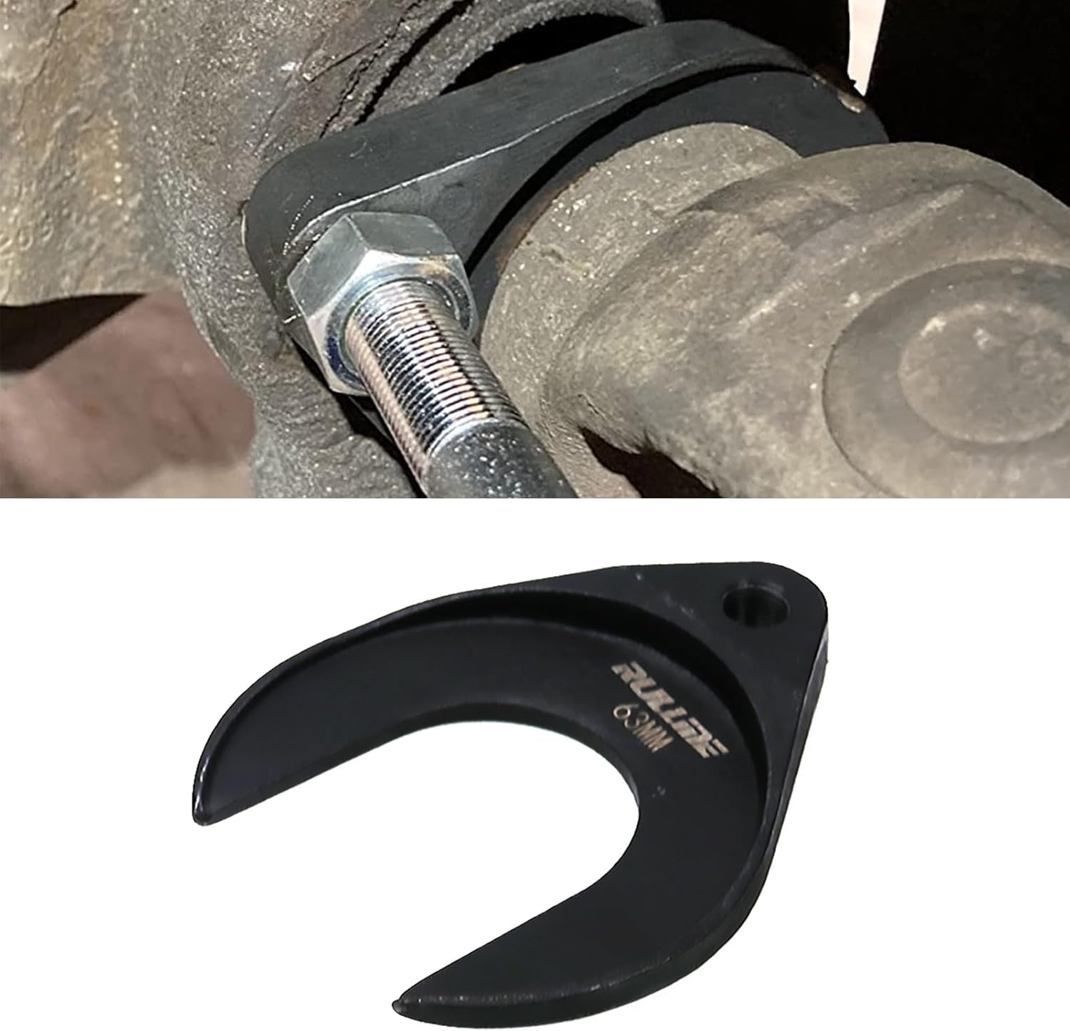 Amazon.com: RULLINE 63mm Front Wheel Drive Axle Pulley Attachment CV ...