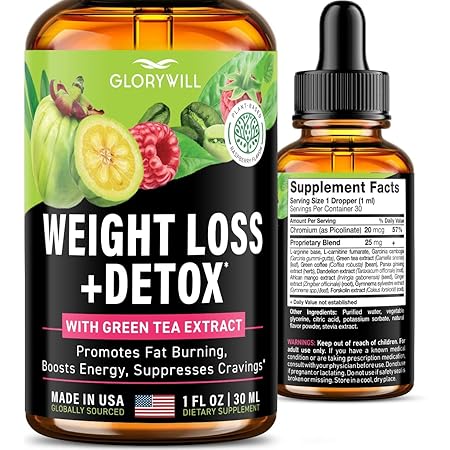 Amazon.com: Weight Loss Drops - Appetite Suppressant for Women & Men ...