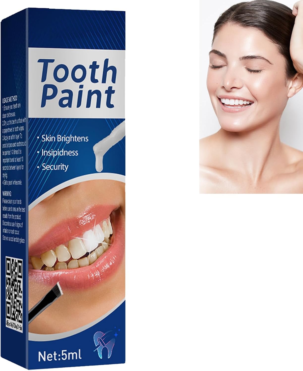 Instant Teeth Whitening Gel,Whitening Tooth Paint,Teeth Whitening Pen ...