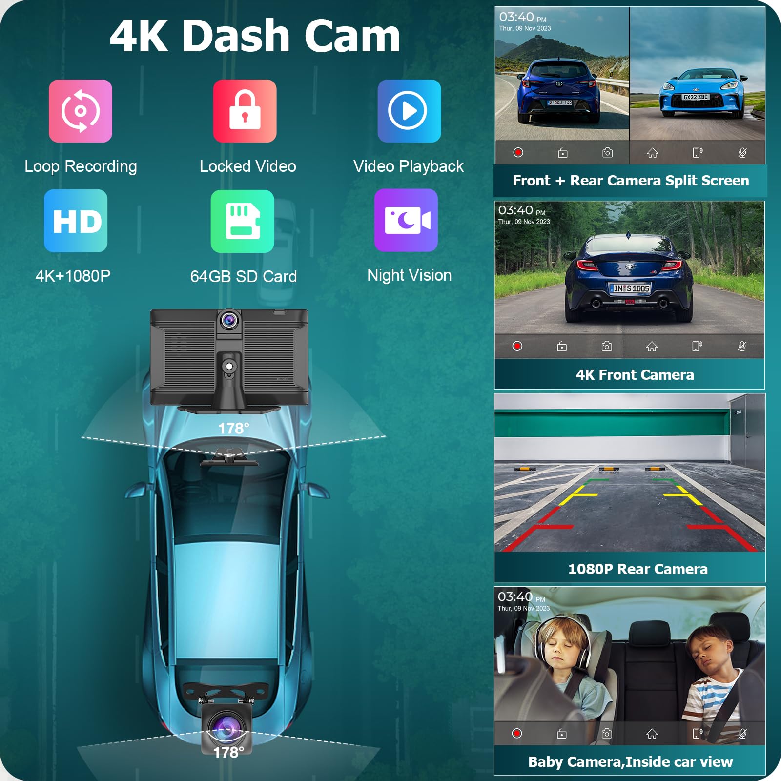 Snapklik.com : 2024 CARPURIDE W905 Portable Carplay & Android Auto, 9 ...