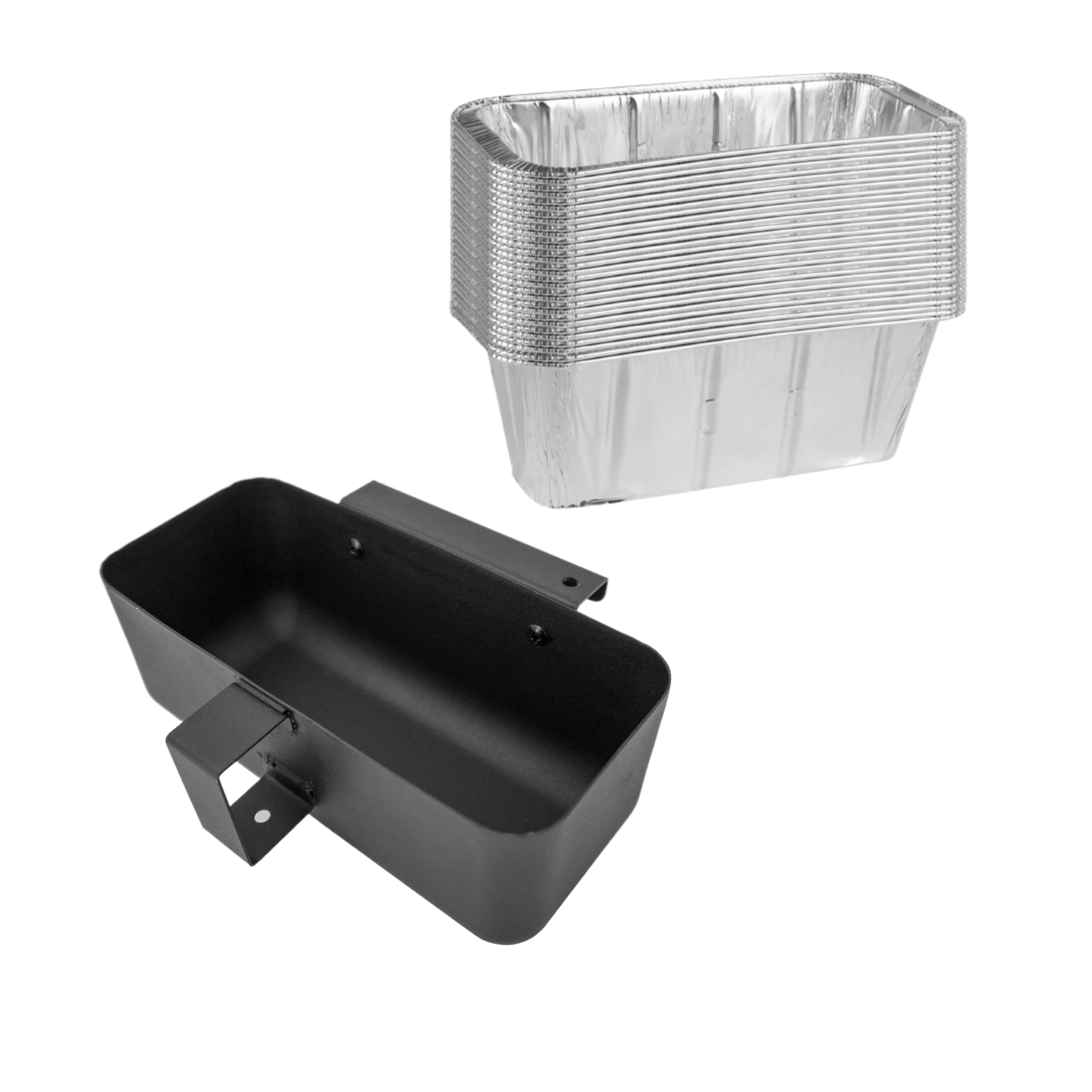 Amazon.com: Griddle Grease Catcher & 20-Pack Disposable Grease Tray ...