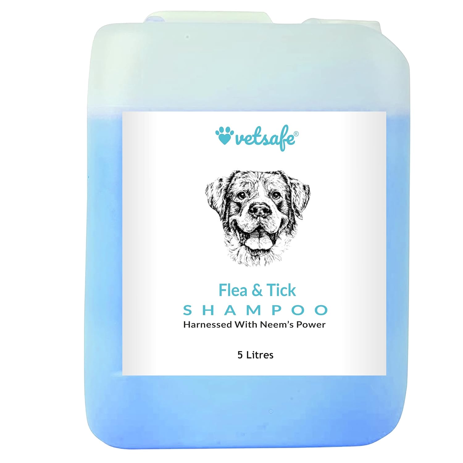 Buy VetSafe Flea and Tick Shampoo, 5000ML, Blue Online at Low Prices in ...