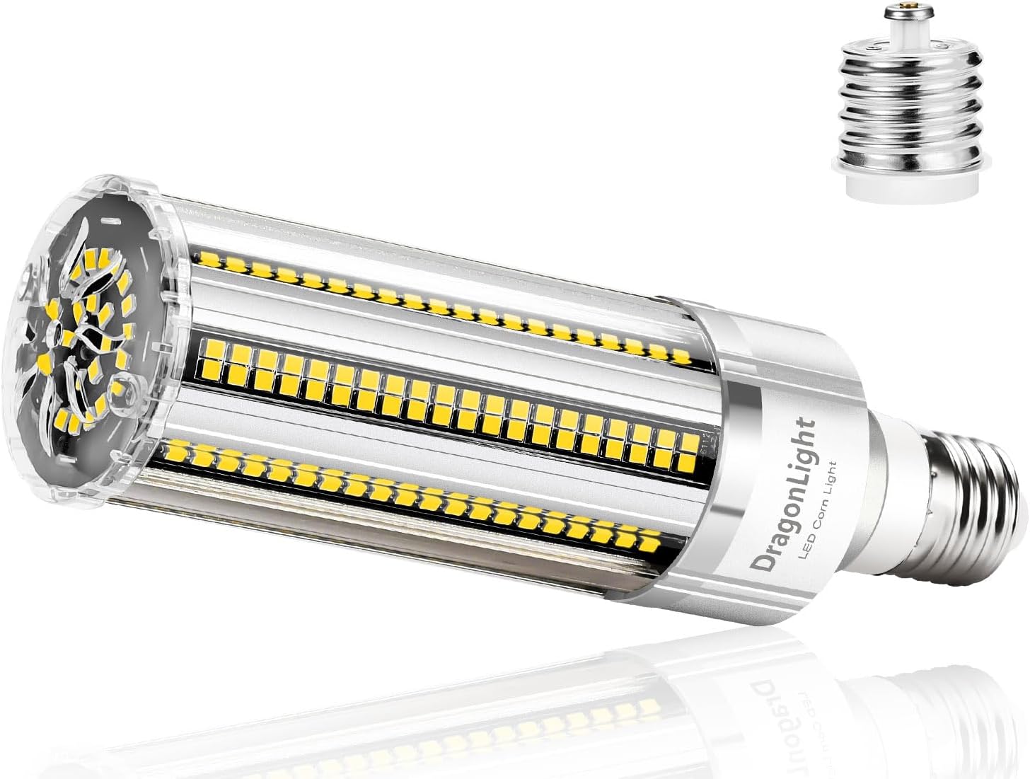 DragonLight 2023 Upgraded 60W Corn LED Light Bulb (200 Watt Metal Halide/HID/HPS Replacement ...
