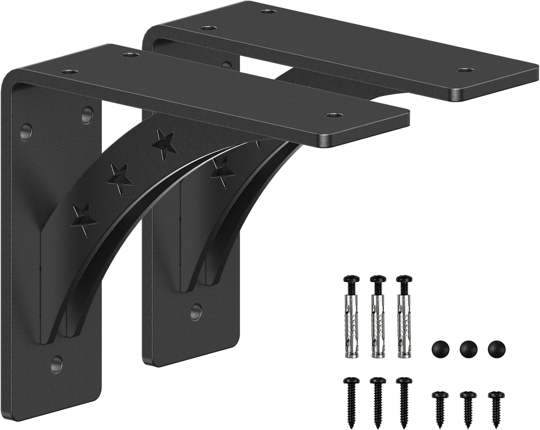 Amazon.com: Fancy Shelf Brackets 13 Inch Countertop Support Bracket ...