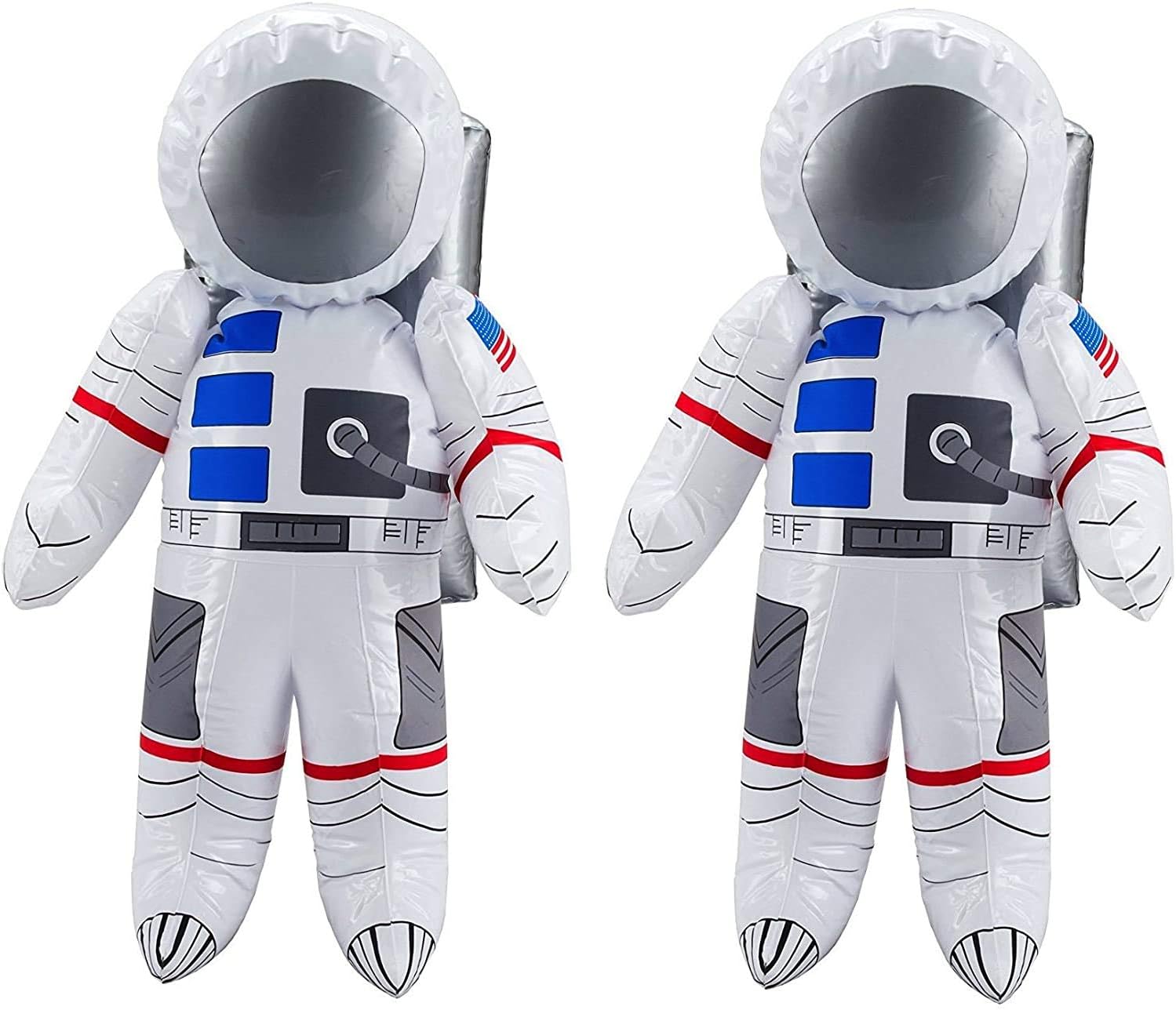 Amazon.com: Inflatable Astronaut 2 Pack : Toys & Games