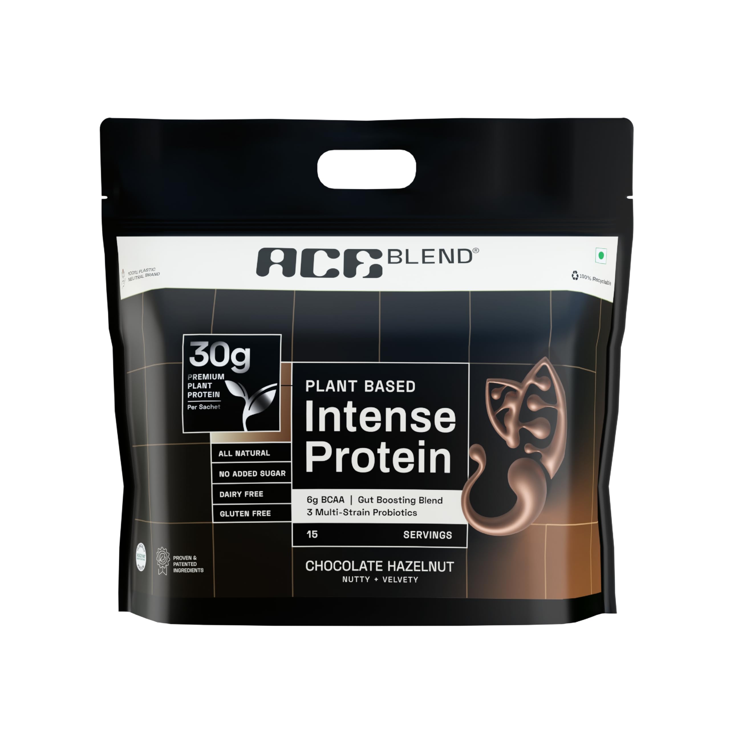 Ace Blend INTENSE 30G A-Grade Plant Protein Powder | 60 Servings ...