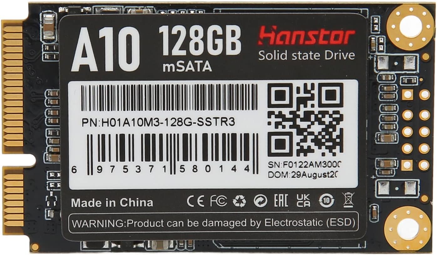 ciciglow Internal Solid State Hard Drive, MSATA SSD 6Gb/s 500MB/S Read ...