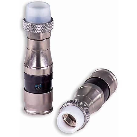 Amazon.com: THE CIMPLE CO Coaxial Cable Compression Fitting - 4 Pack ...