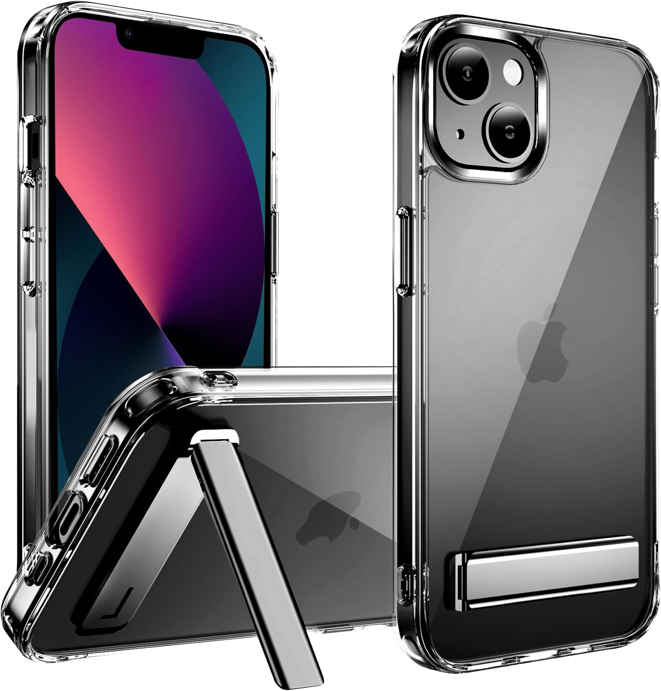 Amazon.com: CEDO Kickstand Case for iPhone 14, 3-Way Mode Built-in ...