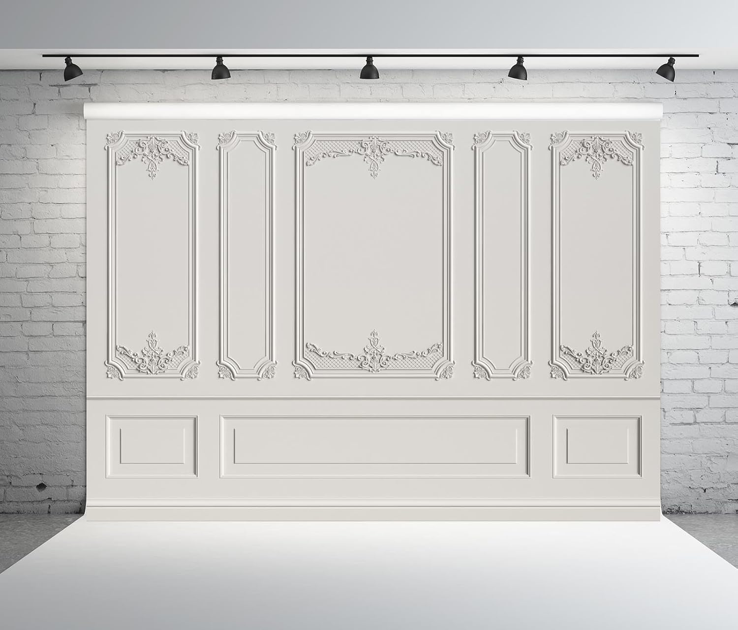 Amazon.com : BELECO 7x5ft Fabric Vintage Room Interior Backdrop ...