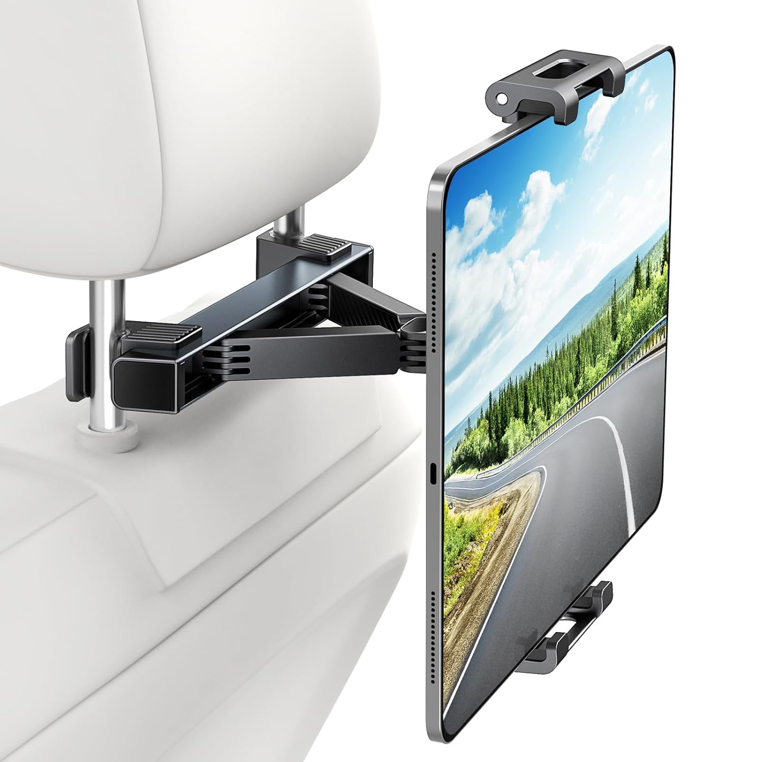 Amazon.com: Car Tablet Holder, Headrest Tablet Mount - Car Holder Back ...