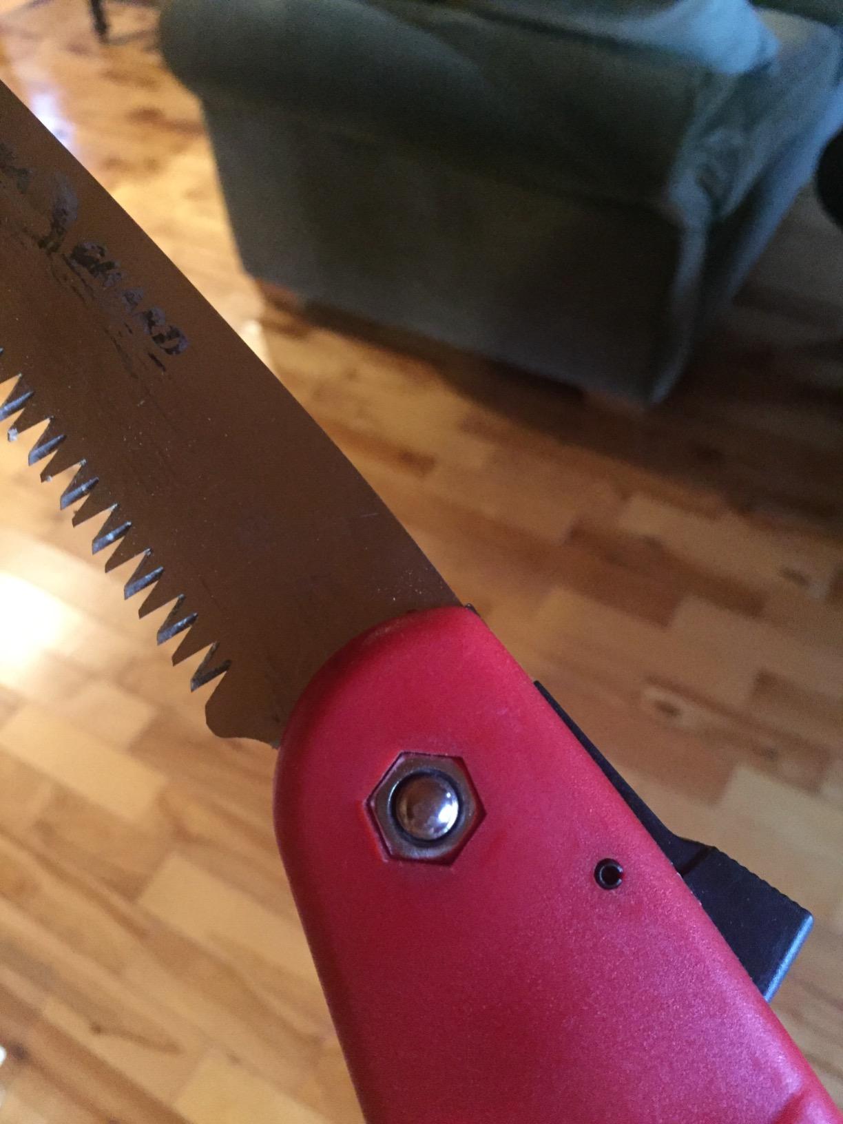 FLORA GUARD Folding Hand Saw, Camping/Pruning Saw with Rugged 7.7 Inch ...